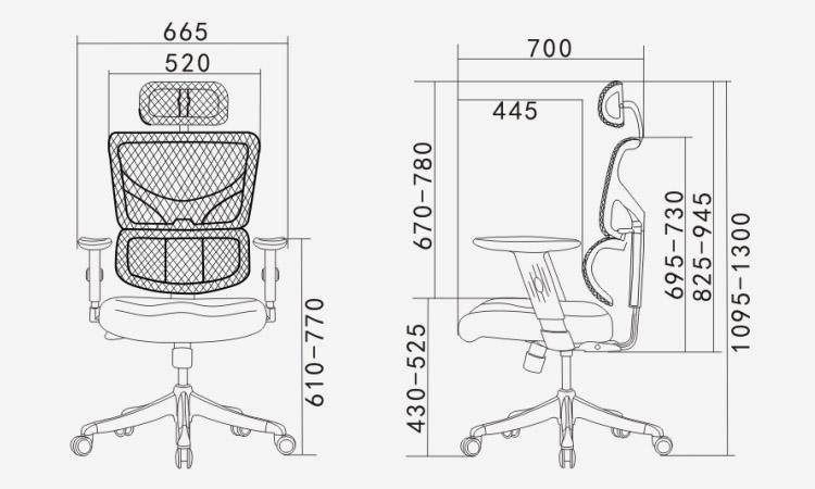 Sail Project Winner Ergonomic Task Chair With Foam Seat Sae-mf01...