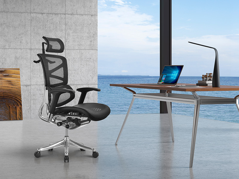 New Design Ergonomic Office Chair With Aluminum Mechanism Ergonomic ...